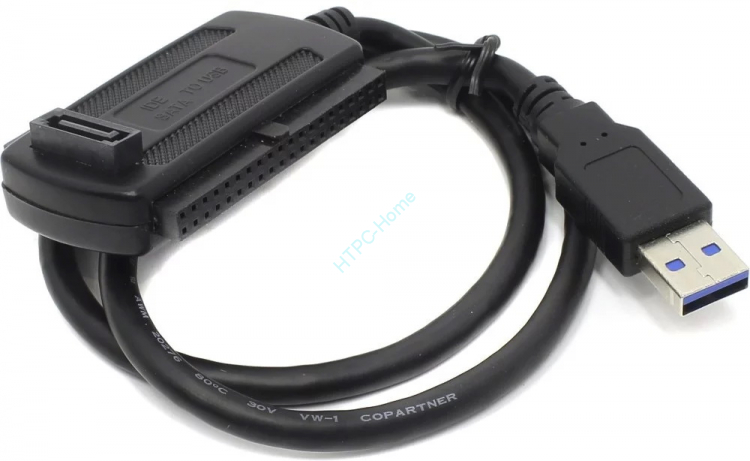 USB Кабель-адаптер USB на IDE 2.4 44pin+IDE 3.5 40pin+SATA, купить по ...