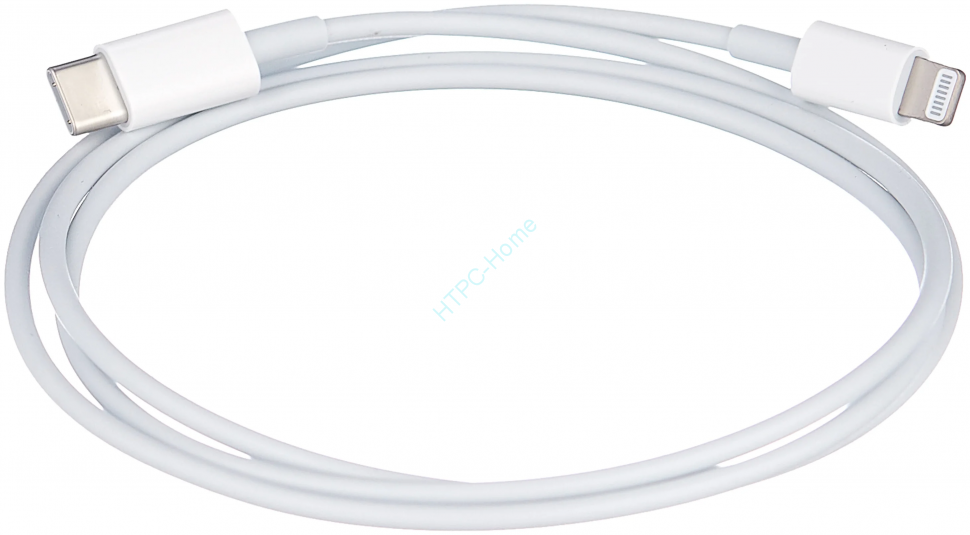 Кабель Apple USB Type-C - Lightning (MQGJ2ZM/A) 1 м, белый, купить по ...