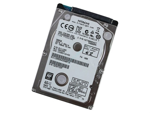 500Gb SATA-II HGST Hitachi Travelstar Z5K500-500 HTS545050A7E380 2.5" 5400rpm 8Mb, купить по ...